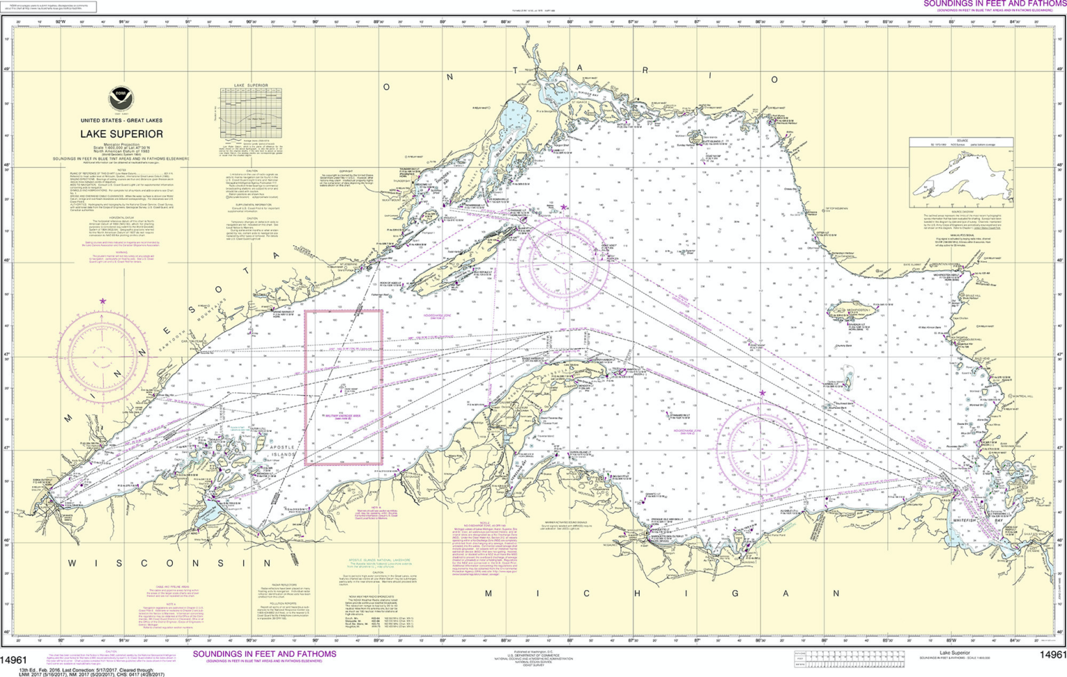 How to Read a Nautical Chart for Larger Lakes - Lakefront Living ...